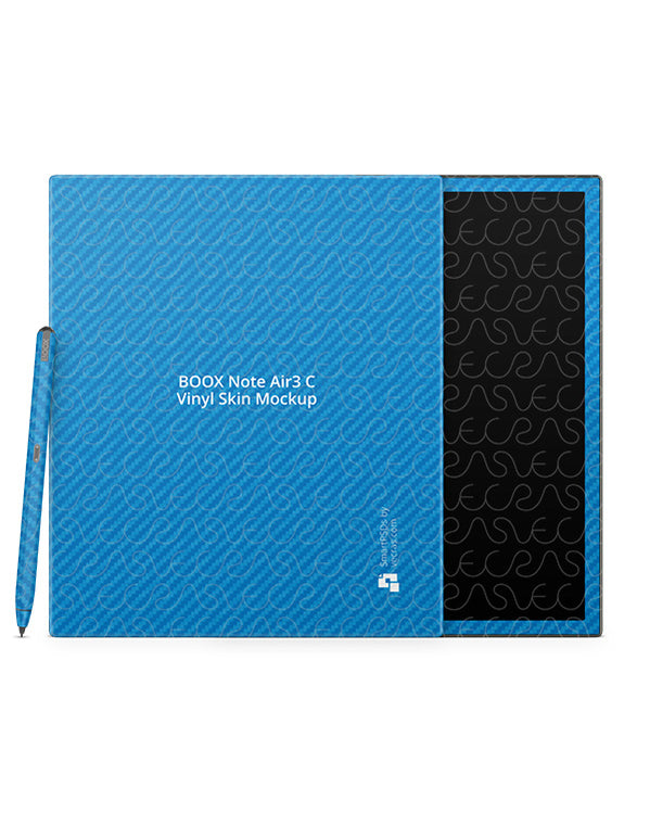 BOOX Note Air 3 C E Ink Tablet (2023) PSD Skin Mockup Template — VecRas