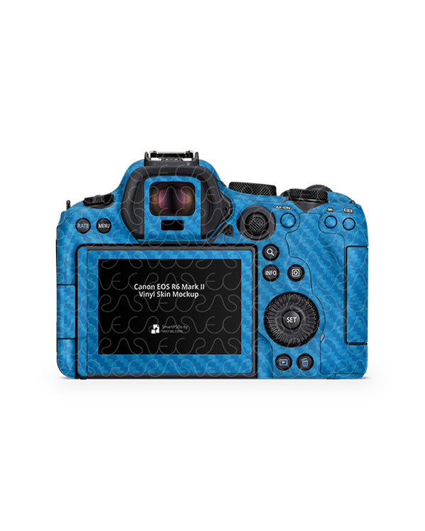 Canon EOS R6 Mark II Camera (2022) Vinyl Skin Mockup PSD Template — VecRas