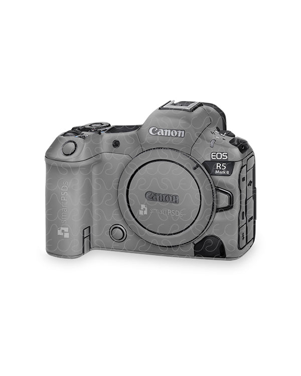 Canon EOS R5 Mark II Camera 2024 | Skin Design Mockup PSD Template — VecRas
