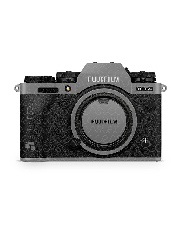 Fujifilm X-T4 Mirrorless Digital Camera (2018) Skin PSD Mockup Templat ...