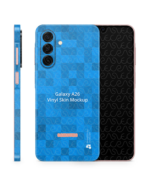 Mobile Phones Vinyl Skin Design Mockup PSD Templates — VecRas
