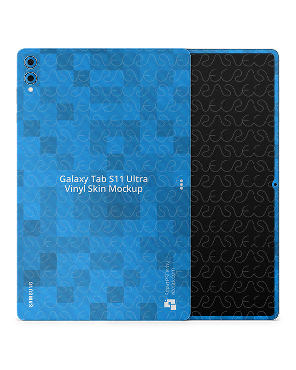 Galaxy Tab S11 Ultra Skin Design Mockup PSD Template — VecRas