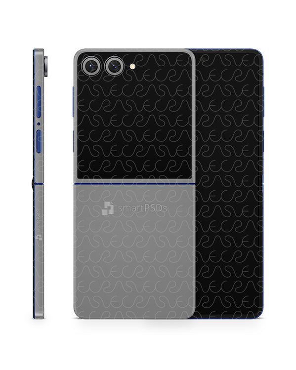 Mobile Phones Vinyl Skin Design Mockup PSD Templates — VecRas