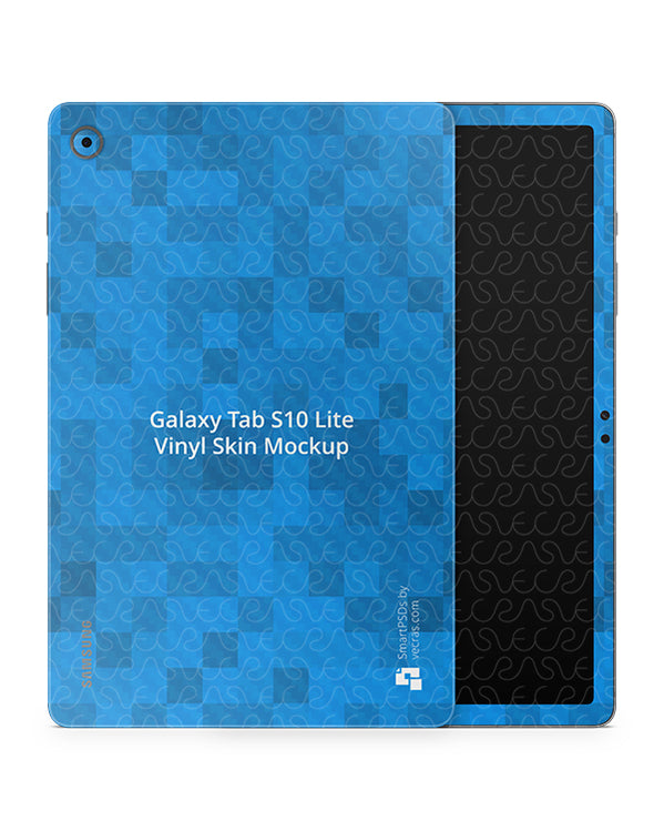Galaxy Tab S10 Lite Skin Design Mockup PSD Template — VecRas