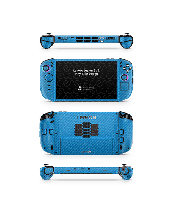 Lenovo Legion Go 2 Handheld Gaming Skin Design Mockup PSD Template — VecRas