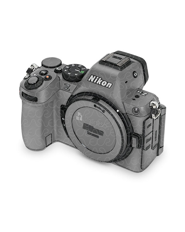 Nikon Z5 II Mirrorless Camera (N2326) 2025 | Skin Design Mockup PSD Te ...