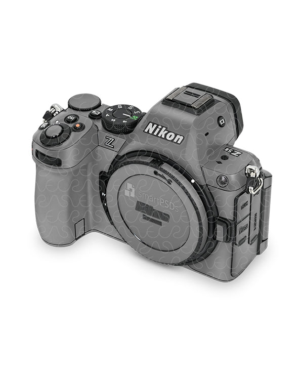 Nikon Z5 II Mirrorless Camera (N2326) 2025 | Skin Design Mockup PSD Te ...