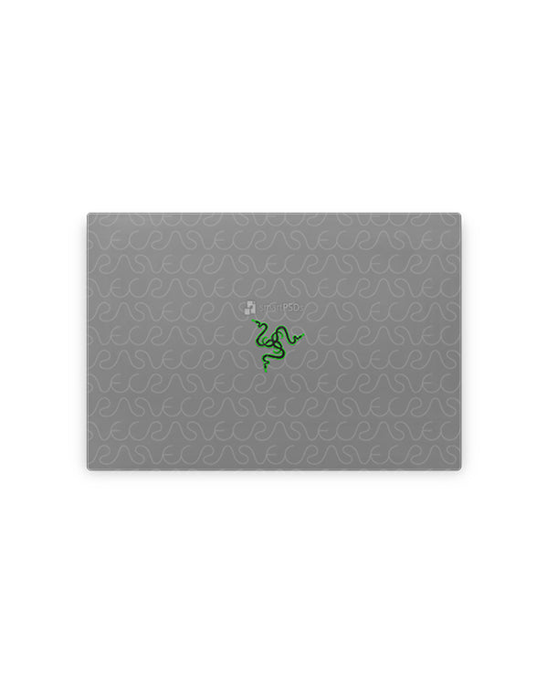 Razer Blade 16 Laptop Skin Design Mockup PSD Template — VecRas