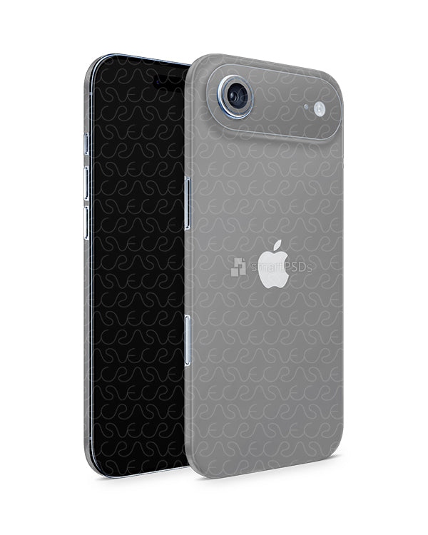 Apple iPhone 17 Air Mobile Skin Design Mockup PSD Template Angled — VecRas