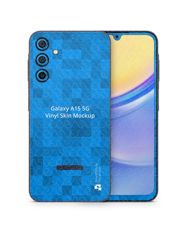 Galaxy A15 5G (2023) PSD Skin Mockup Template — VecRas