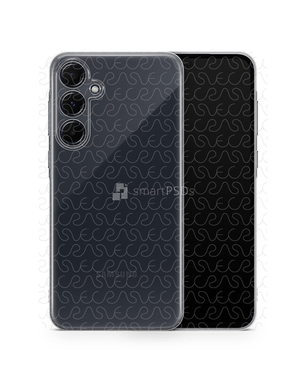 UV Direct printed TPU Clear Mobile Case Design Mockup Smart PSD ...