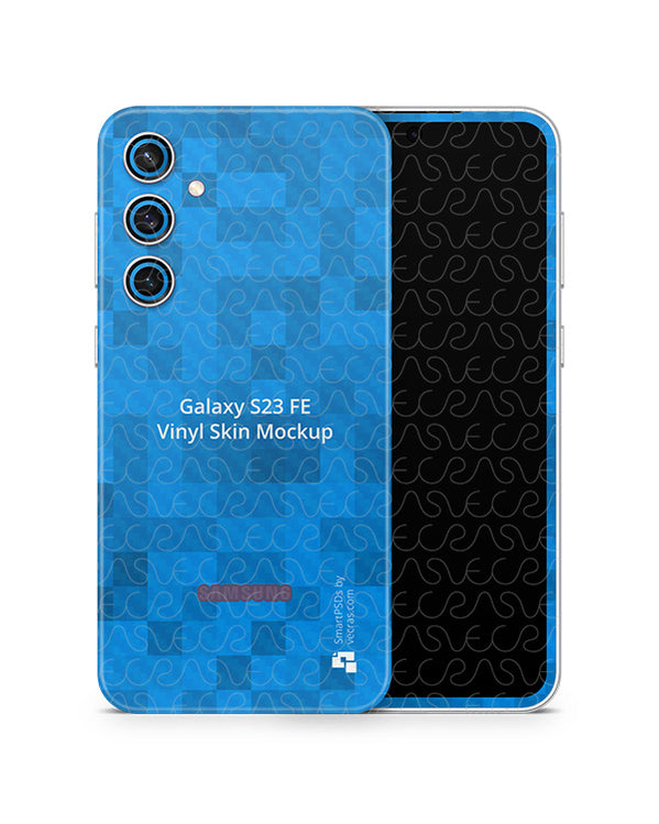Galaxy S23 FE (2023) PSD Skin Mockup Template — VecRas