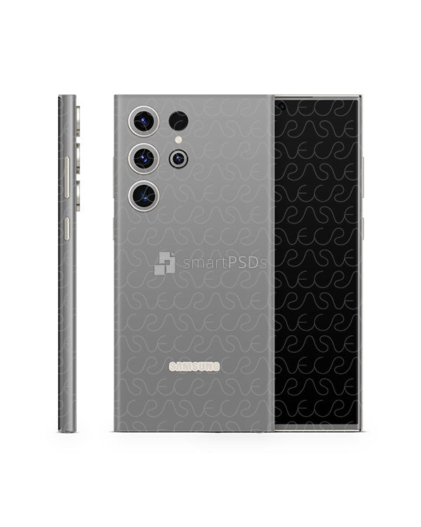 Galaxy S23 Ultra (2023) PSD Skin Mockup Template — VecRas