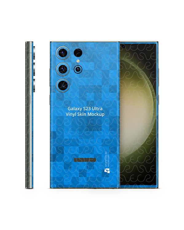 Galaxy S23 Ultra (2023) PSD Skin Mockup Template — VecRas