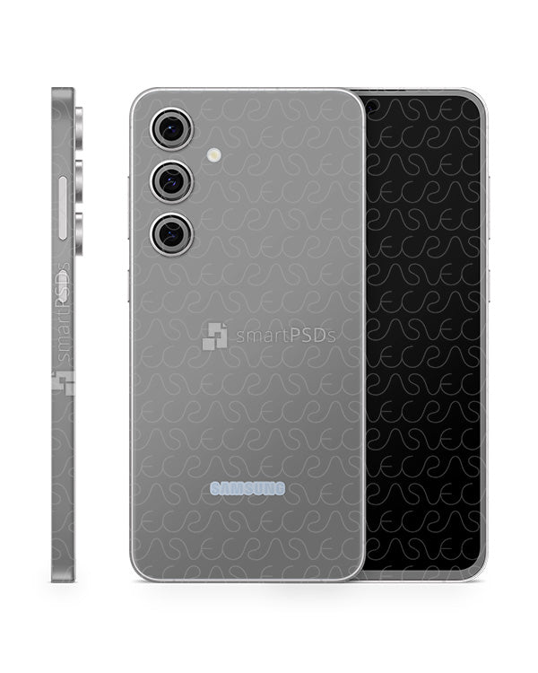 Galaxy S24 FE (2024) PSD Skin Mockup Template — VecRas