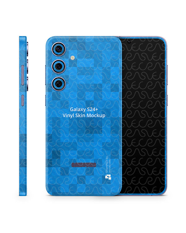Galaxy S24+ (2024) PSD Skin Mockup Template — VecRas