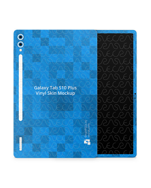 Galaxy Tab S10 Plus (2024) PSD Skin Mockup Template — VecRas