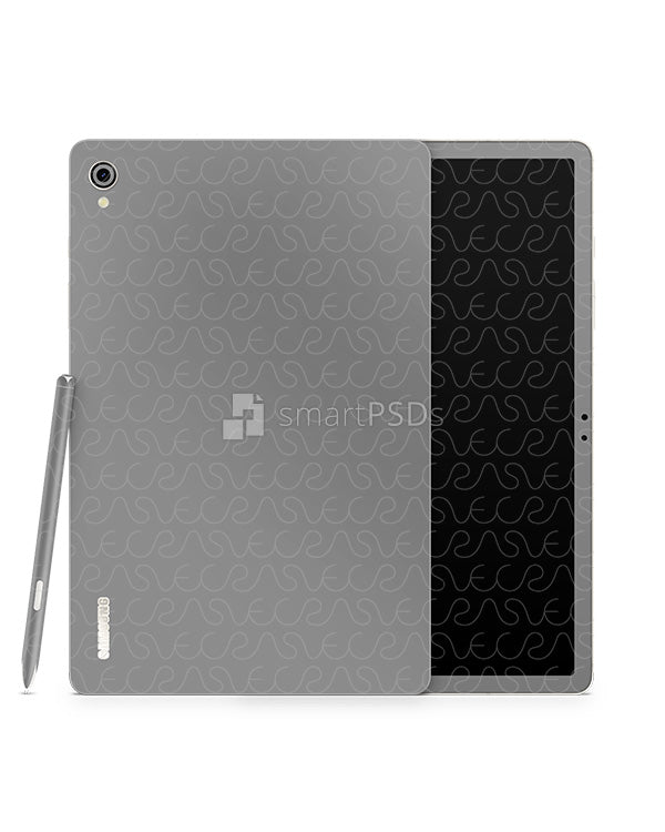 Galaxy Tab S9 (2023) PSD Skin Mockup Template — VecRas