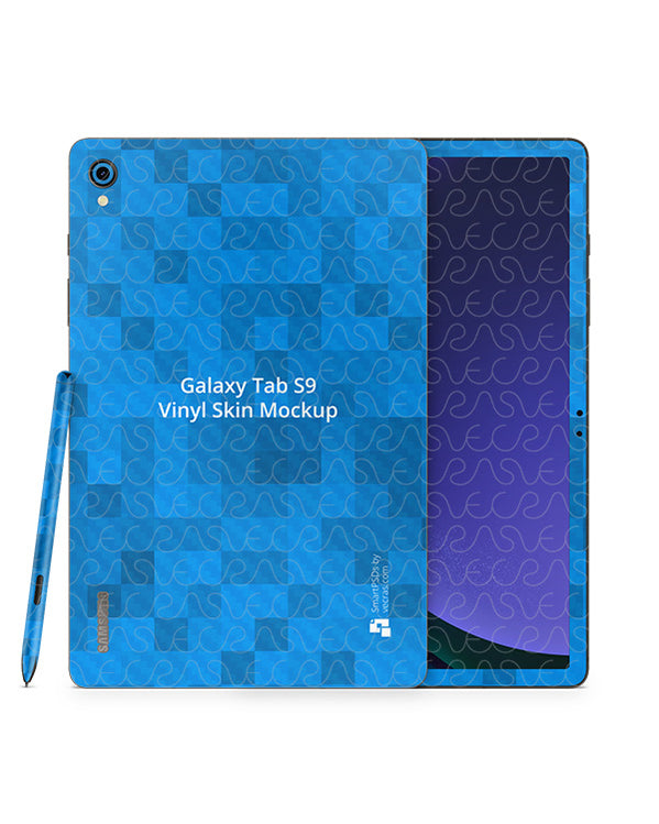 Galaxy Tab S9 (2023) PSD Skin Mockup Template — VecRas