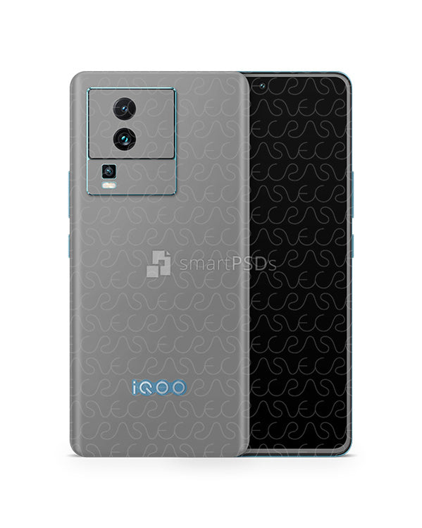 IQOO Neo 7 (2023) PSD Skin Mockup Template — VecRas