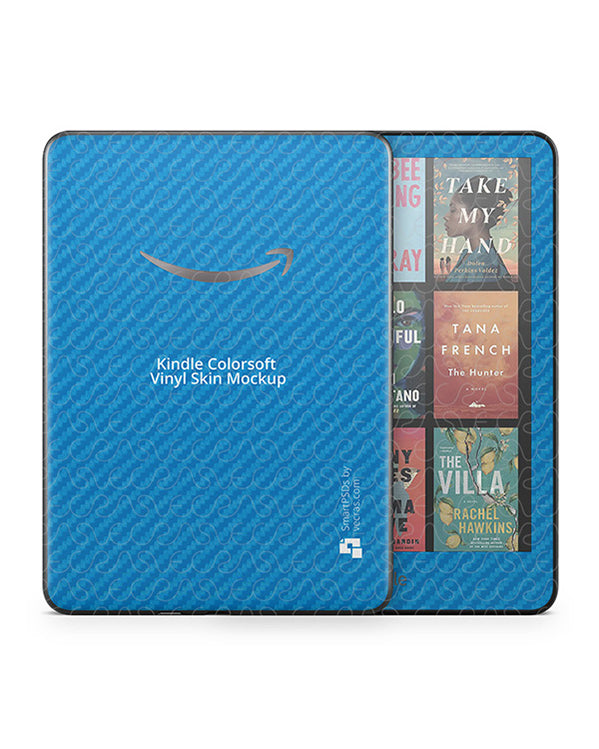 Kindle Colorsoft 2024 Vinyl Skin Mockup PSD Template — VecRas