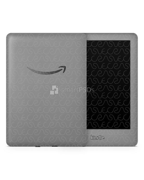 Kindle 6-inch 10th Gen (2019) Vinyl Skin Mockup PSD Template — VecRas