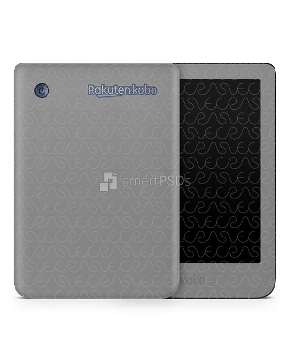 Kobo Clara 2E (2022) Vinyl Skin Mockup PSD Template — VecRas