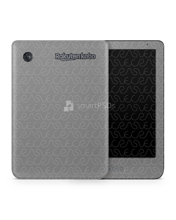 Kobo Clara Colour (2024) Vinyl Skin Mockup PSD Template — VecRas