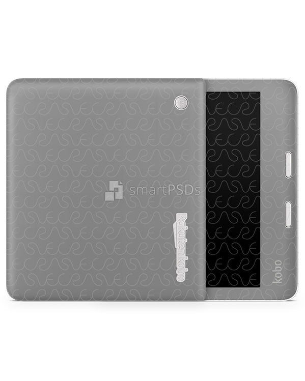 Kobo Libra 2 (2021) Vinyl Skin Mockup PSD Template — VecRas