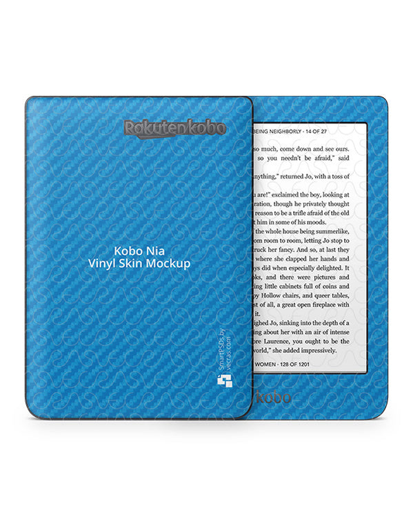 Kobo Nia (2020) Vinyl Skin Mockup PSD Template — VecRas