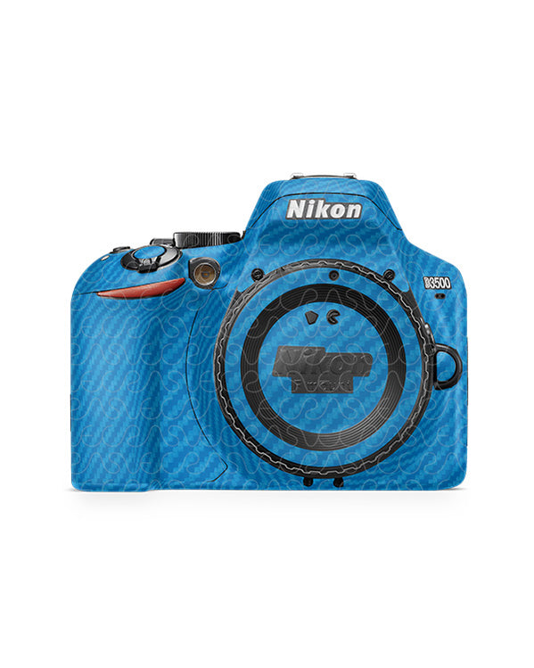 Nikon D3500 Camera (2018) Vinyl Skin Mockup PSD Template — VecRas