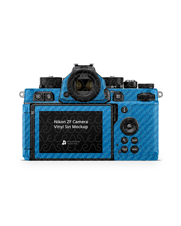 Nikon ZF Camera (2023) Vinyl Skin Mockup PSD Template — VecRas