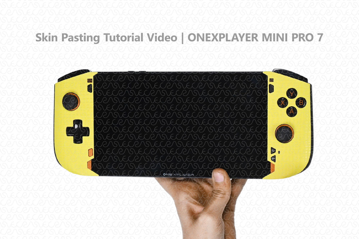 ONEXPLAYER Mini Pro 7 2022 Skin Pasting Tutorial — VecRas