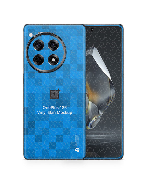 OnePlus 12R (2024) PSD Skin Mockup Template — VecRas