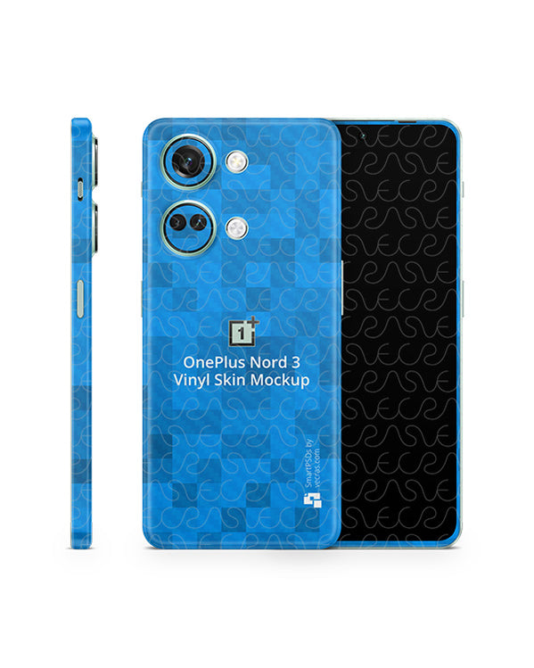 OnePlus Nord 3 (2023) PSD Skin Mockup Template — VecRas