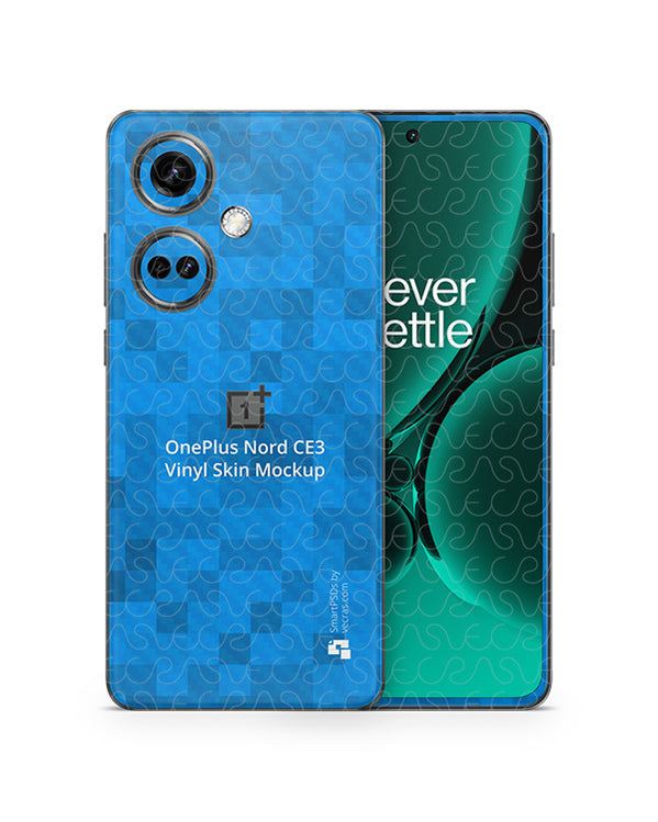 OnePlus Nord CE3 (2023) PSD Skin Mockup Template — VecRas