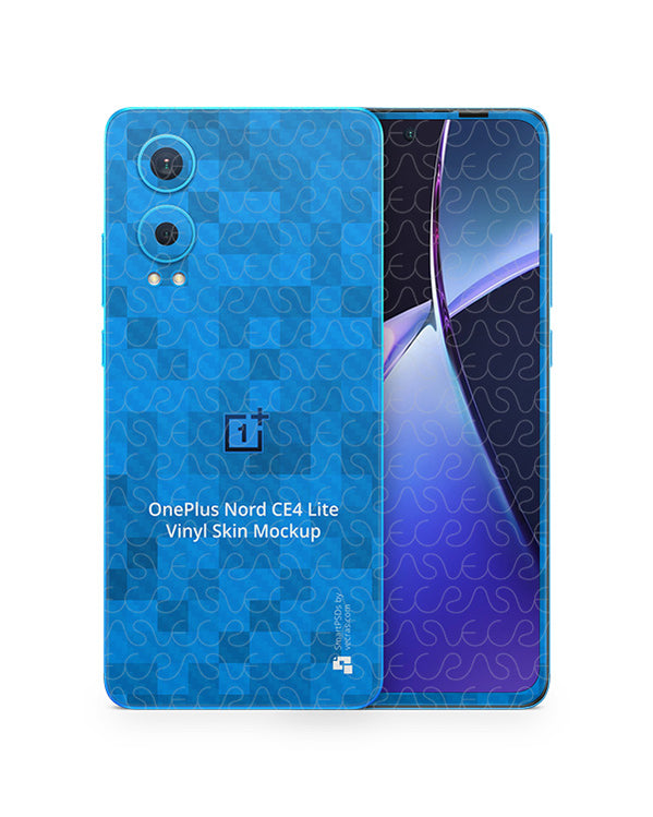 OnePlus Nord CE4 Lite (2024) PSD Skin Mockup Template — VecRas