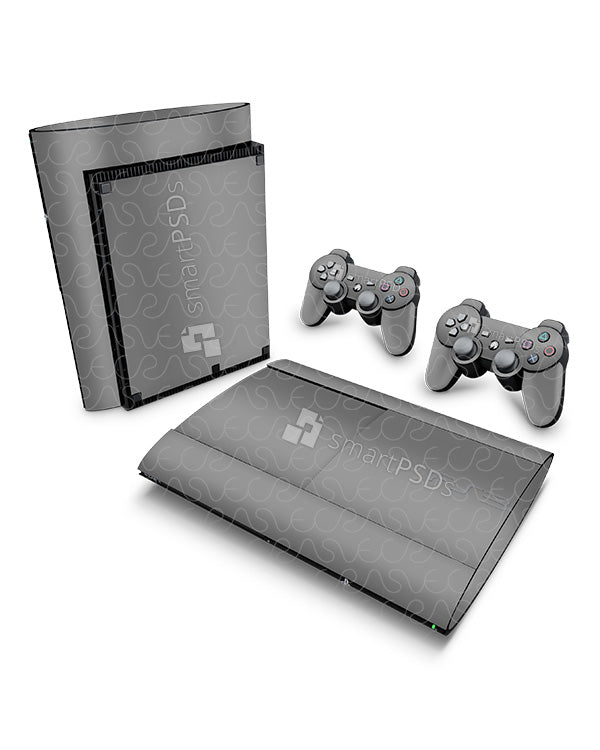 Sony PS3 Super Slim Console Decal Vinyl Design Template — VecRas