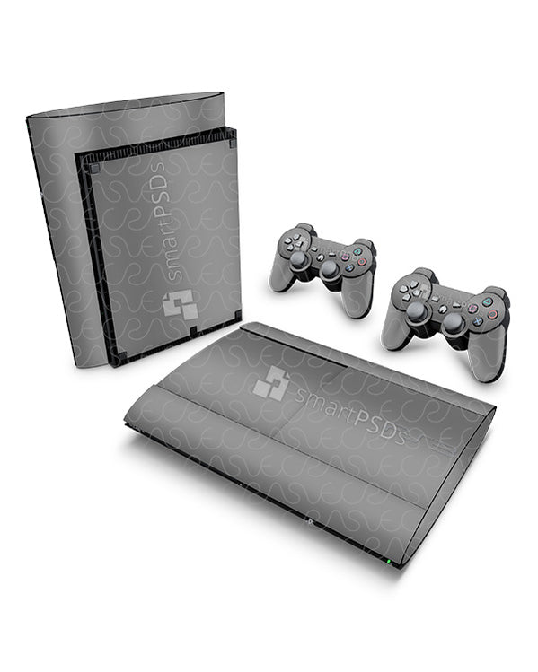 Sony PS3 Super Slim Console Decal Vinyl Design Template — VecRas