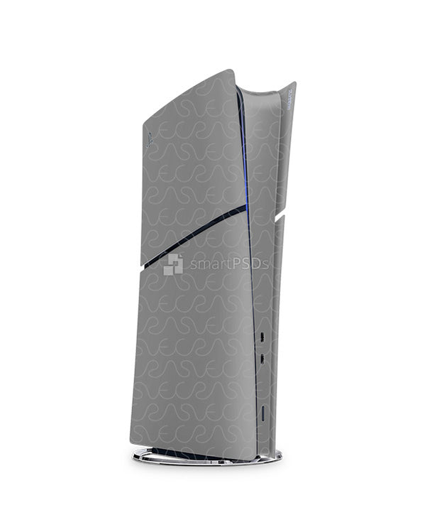 Sony PS5 Slim Digital Edition (2023) Vinyl Skin Mockup PSD Template ...