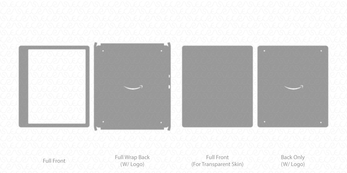 Kindle Scribe Skin CutFile Vector Template Full Wrap SVG — VecRas