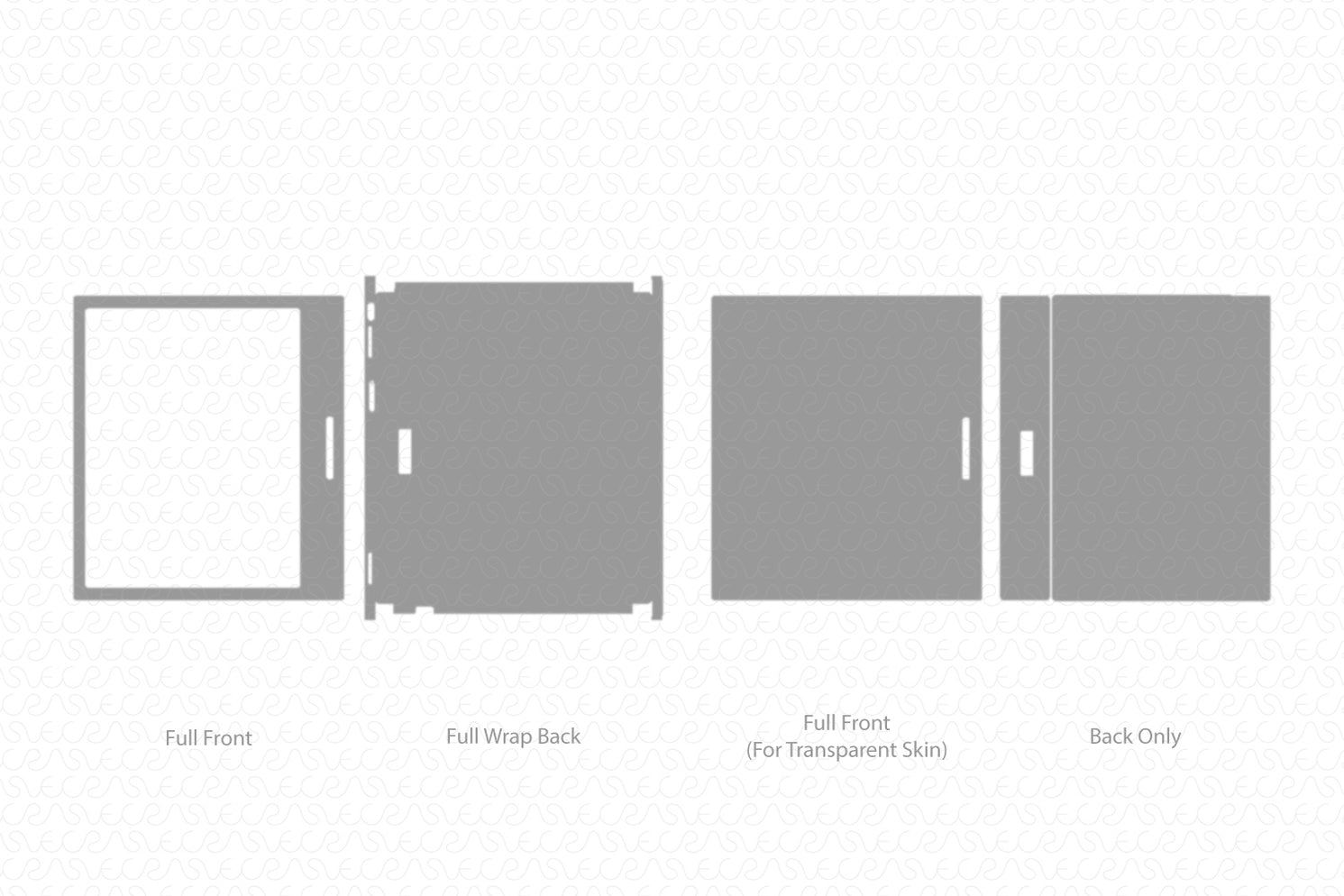 BOOX Go Color 7 Skin CutFile Vector Template Full Wrap SVG — VecRas