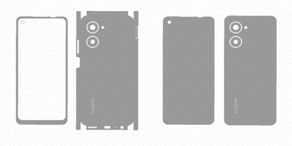 Realme 10 Skin CutFile Vector Template Full Wrap SVG — VecRas