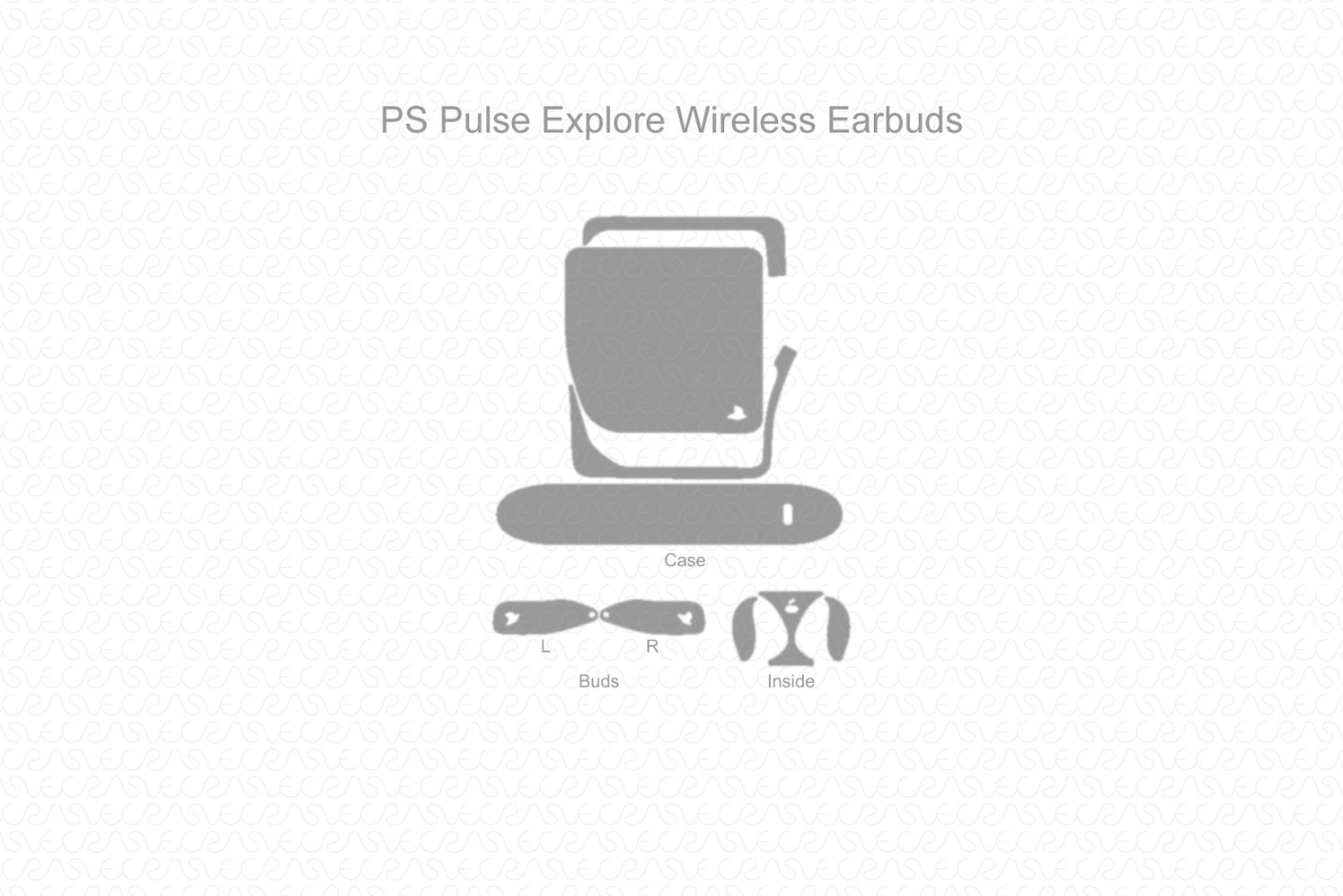 Vinyl Ready Vector Cut File Templates for PlayStation Gaming Skins in ...