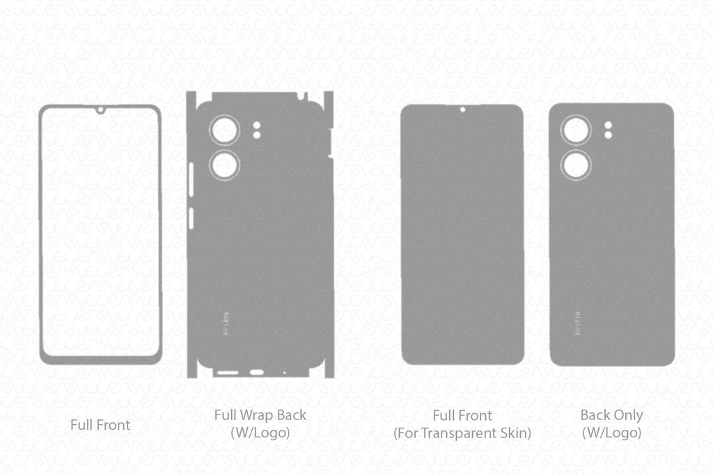 Vinyl Ready Vector Cut File Templates for Phone Skins in Ai, PLT, EPS ...