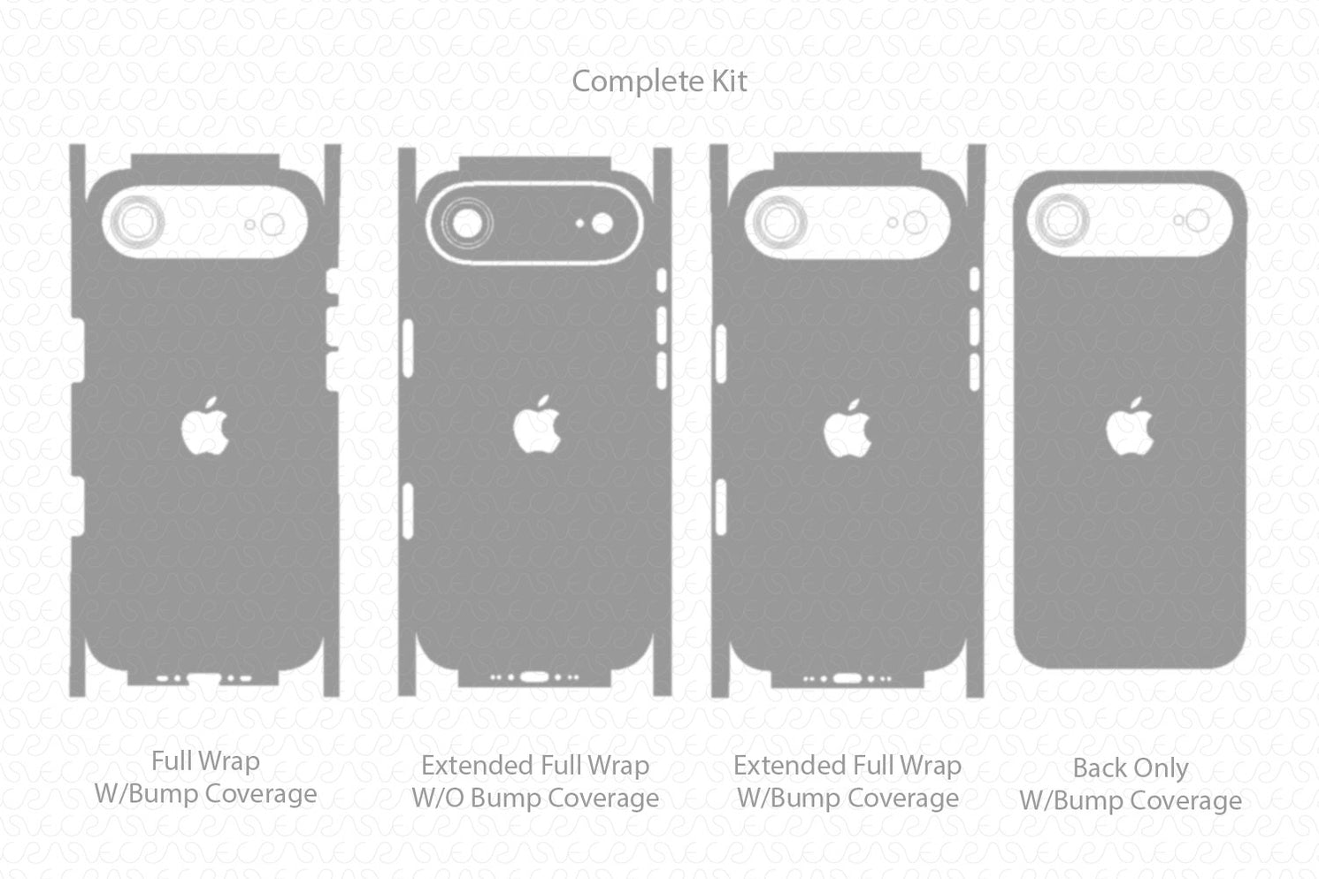 Apple iPhone Air Mobile 2025 | Vinyl Skin Cut File Template — VecRas