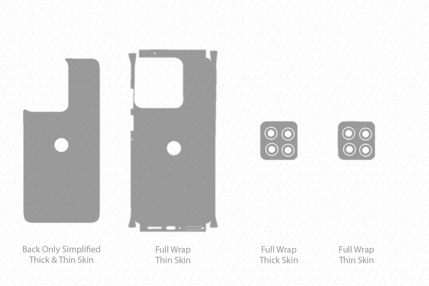 Motorola Edge 60 Fusion 5G Skin CutFile Vector Template Full Wrap SVG ...