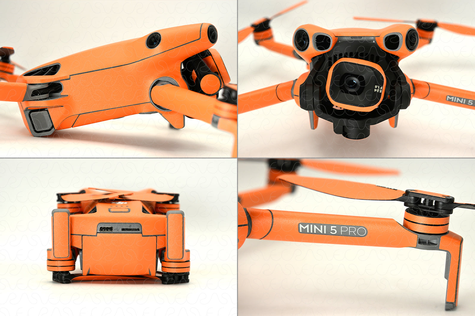 DJI Mini 5 Pro Drone Skin Template Vector — VecRas