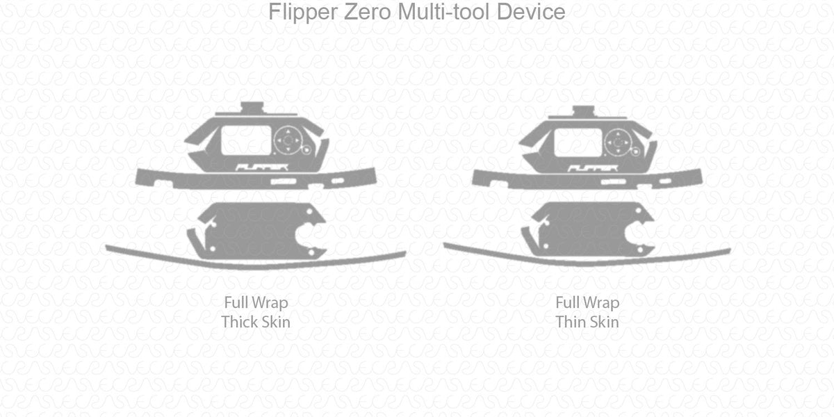 Flipper Zero Multi-tool Device | Vinyl Skin Cut File Template — VecRas