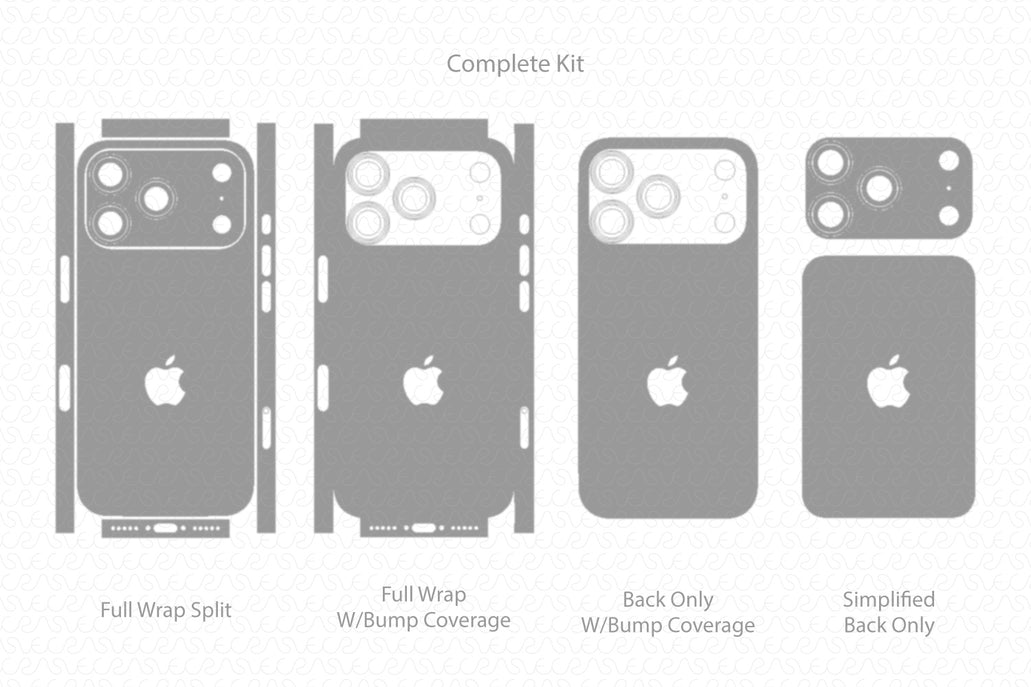 iphone template paper